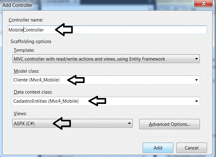 Asp Net Criando Uma Aplicação Mvc4 Mobile Com Entity Framework Imasters