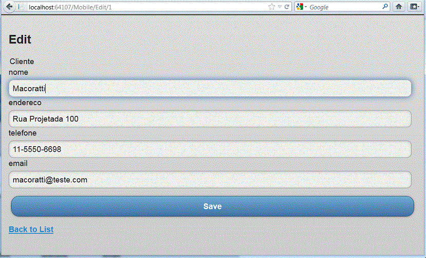 Asp Net Criando Uma Aplicação Mvc4 Mobile Com Entity Framework Imasters