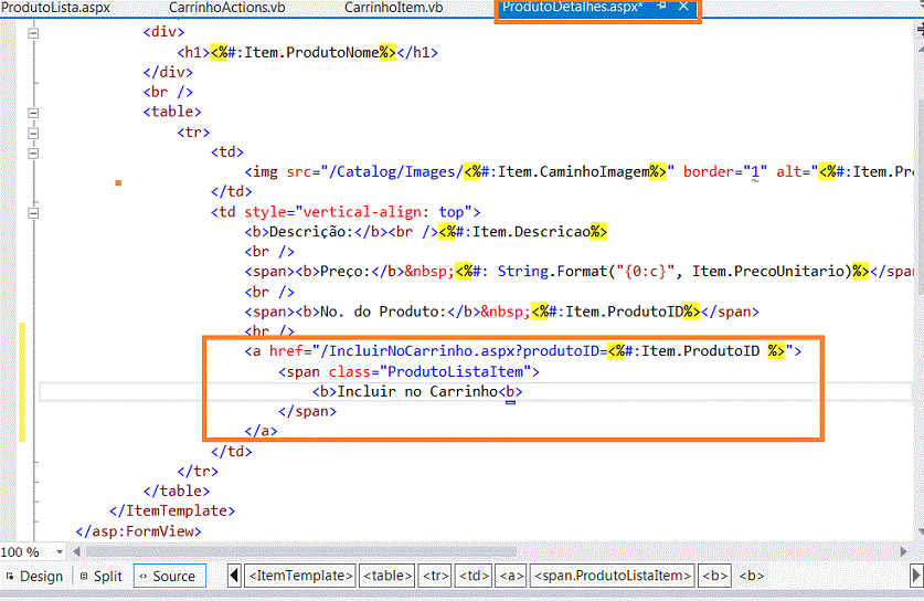 ASP .NET 4.5 Web Forms – Incluindo o carrinho de compras – Parte 05 | iMasters