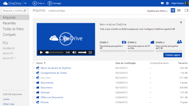 Microsoft lança OneDrive com mais espaço gratuito na nuvem | iMasters