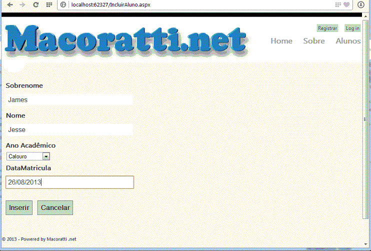 Asp Net Model Binding Com Web Forms Integrando Jquery Ui Datepicker Parte 04 Imasters