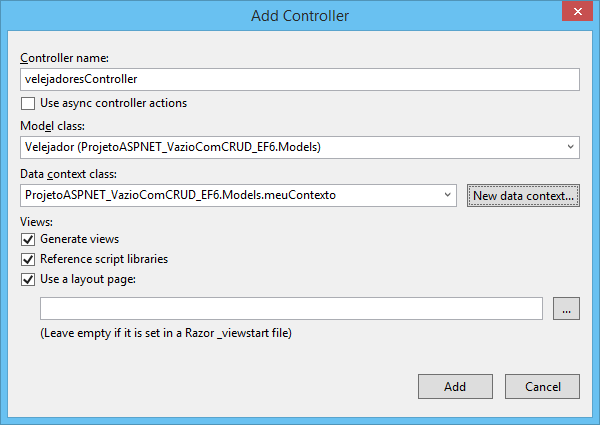 Aspnet Como Criar Um Projeto Aspnet Vazio Com Entity Framework 6 Imasters