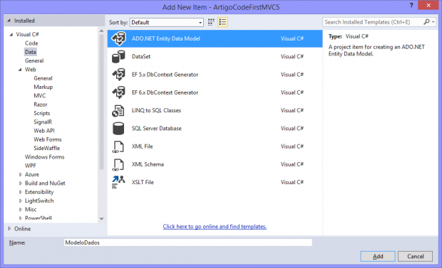 Code First Entity Framework Com Banco Existente No Aspnet Mvc 5 Imasters