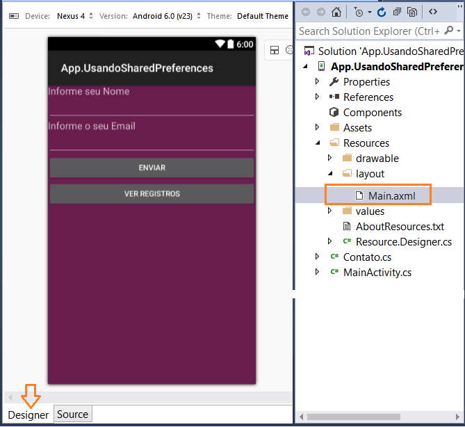 Xamarin Android – Salvando dados com Shared Preferences – Parte 02 | iMasters