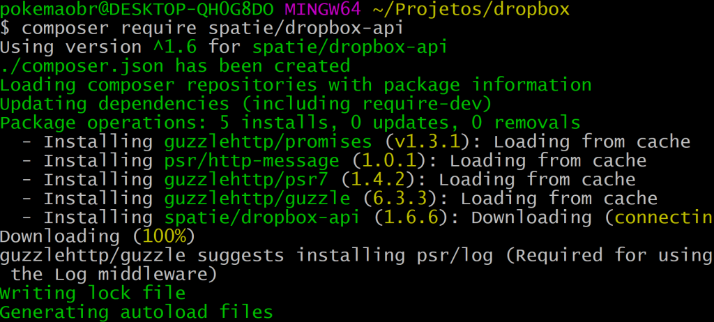 Acessando a API do Dropbox em PHP com spatie/dropbox-api | iMasters